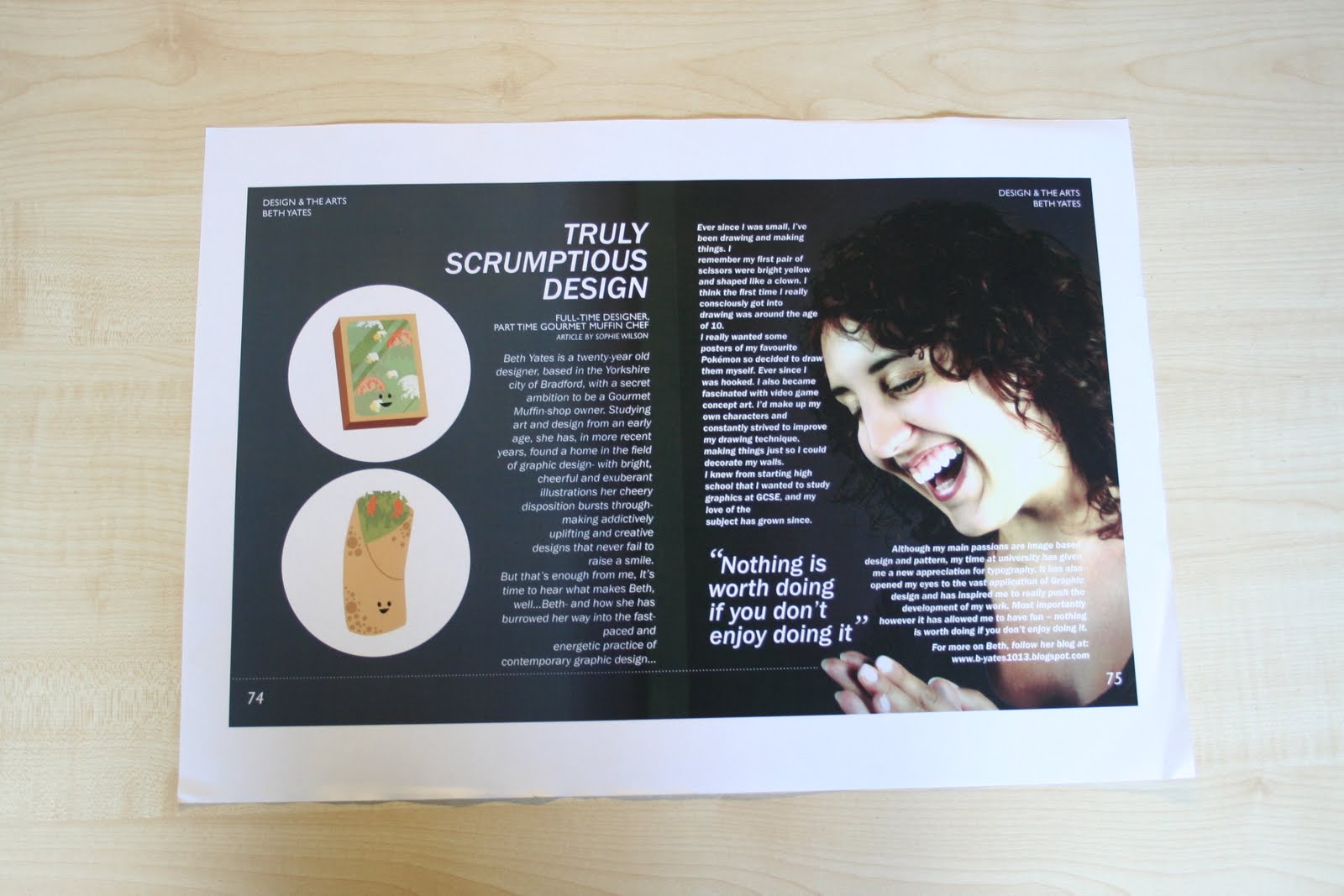 Sophie Wilson//Design Practice: InDesign Final Design: The Design Process.