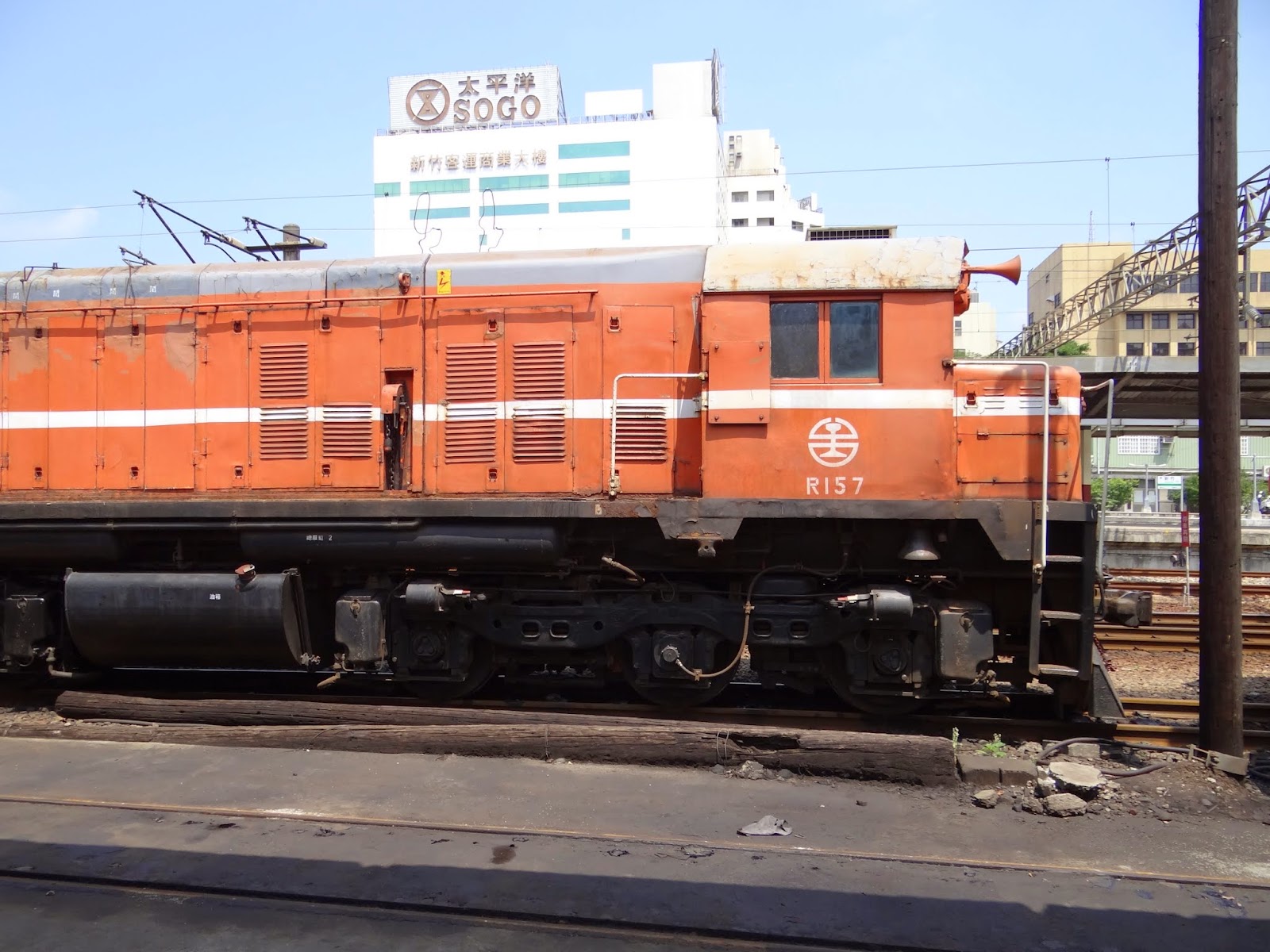 Blair's 鐵道攝影: R157柴電機車 / TRA R157 Diesel-electric Locomotive