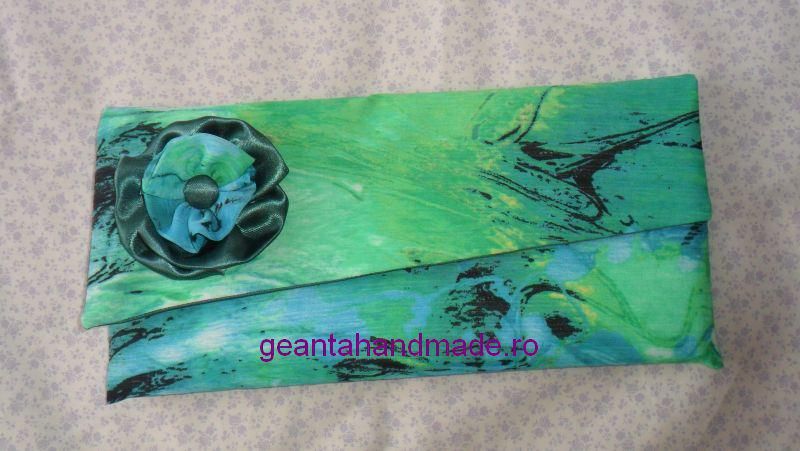 geanta handmade by elly!!!: Plic ocazie verde