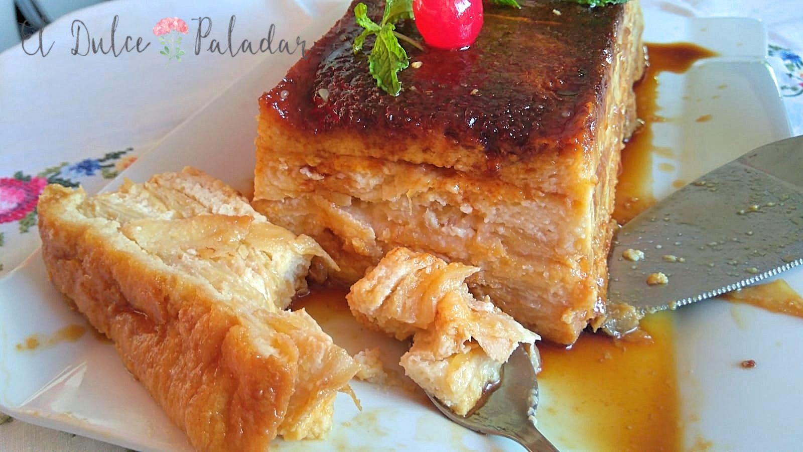 Tarantela o pudín de manzana - El dulce paladar