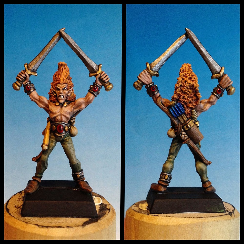 Blue's Marauding Miniatures: Glam: My Oldhammer Day Golden Gobo Entry
