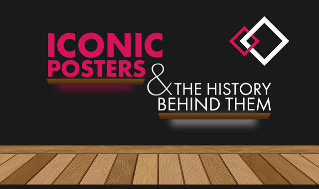 Iconic Posters and the History Behind Them #Infographic - Visualistan