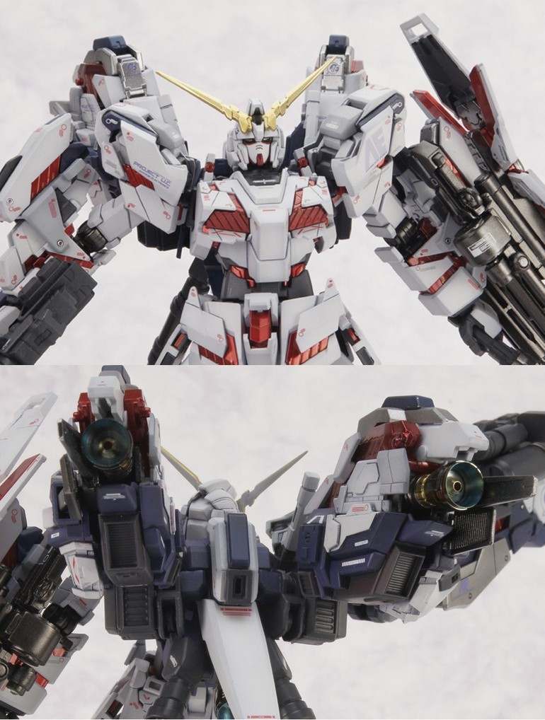 GUNDAM GUY: 1/144 RX-0 Unicorn Gundam Extreme Psycho-Frame - Custom Build