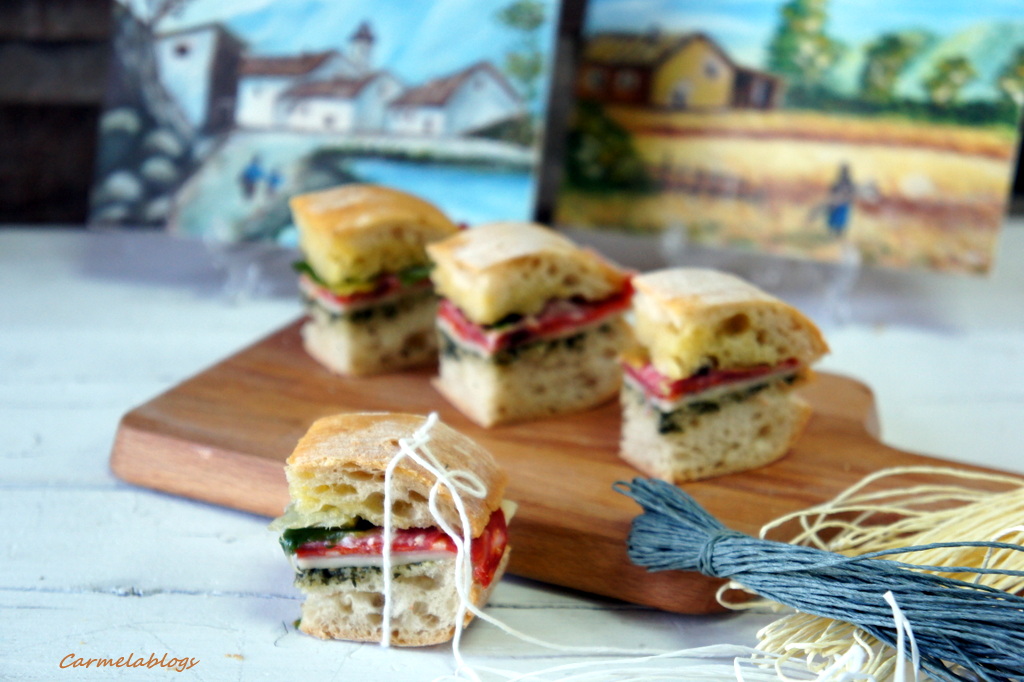 ITALIA: CHAPATA RELLENA PRENSADA, UN BOCADO LLENO DE SABOR - LOS ...