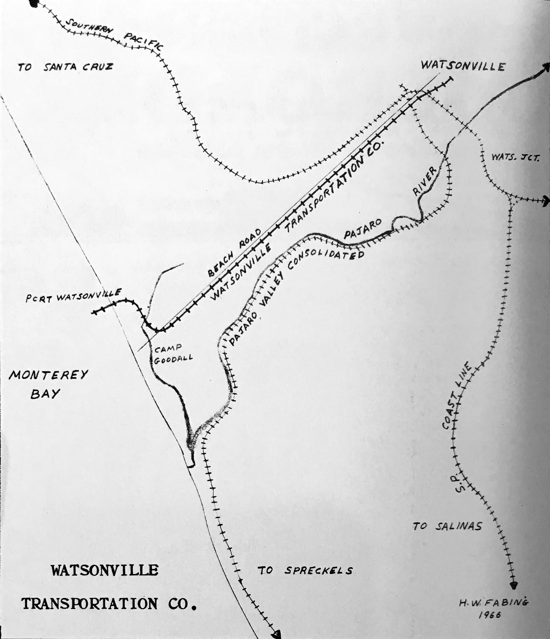 Santa Cruz Trains: Railroads of the Monterey Bay: Streetcars ...