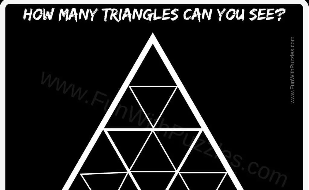 Triangle Count Challenge: How Many Triangles Puzzle