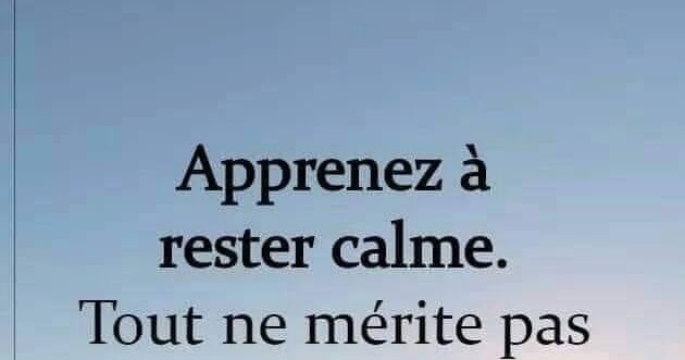 LE COQ PICORE: GARDER SON CALME