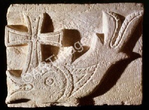 Le signe du poisson pour les chrétiens (Ichtus)