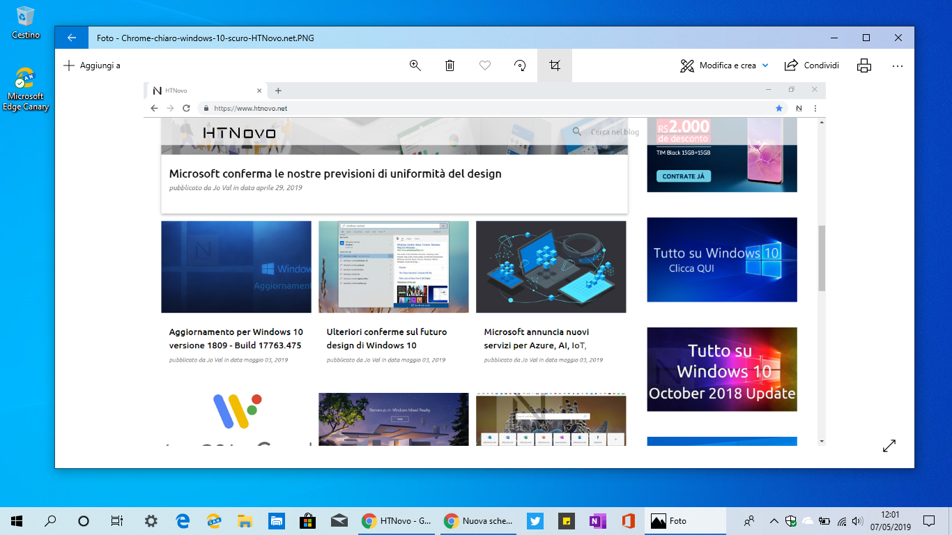 L'App Foto per Windows 10 si aggiorna con nuove funzionalità