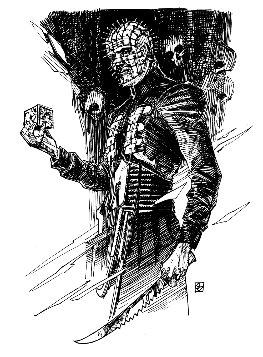 Pinhead from Hellraiser