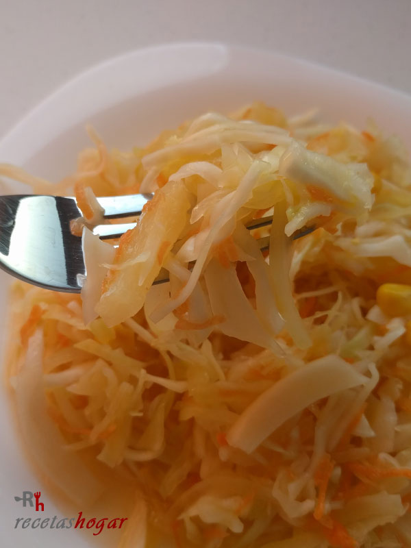 Ensalada de repollo - Receta de cocina casera