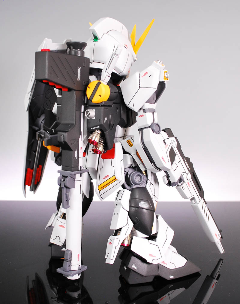 GUNDAM GUY: SD Gundam BB Senshi RX-93 Nu Gundam - Custom Build