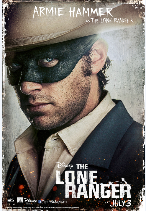 Susan's Disney Family: New character posters for THE LONE RANGER are ...