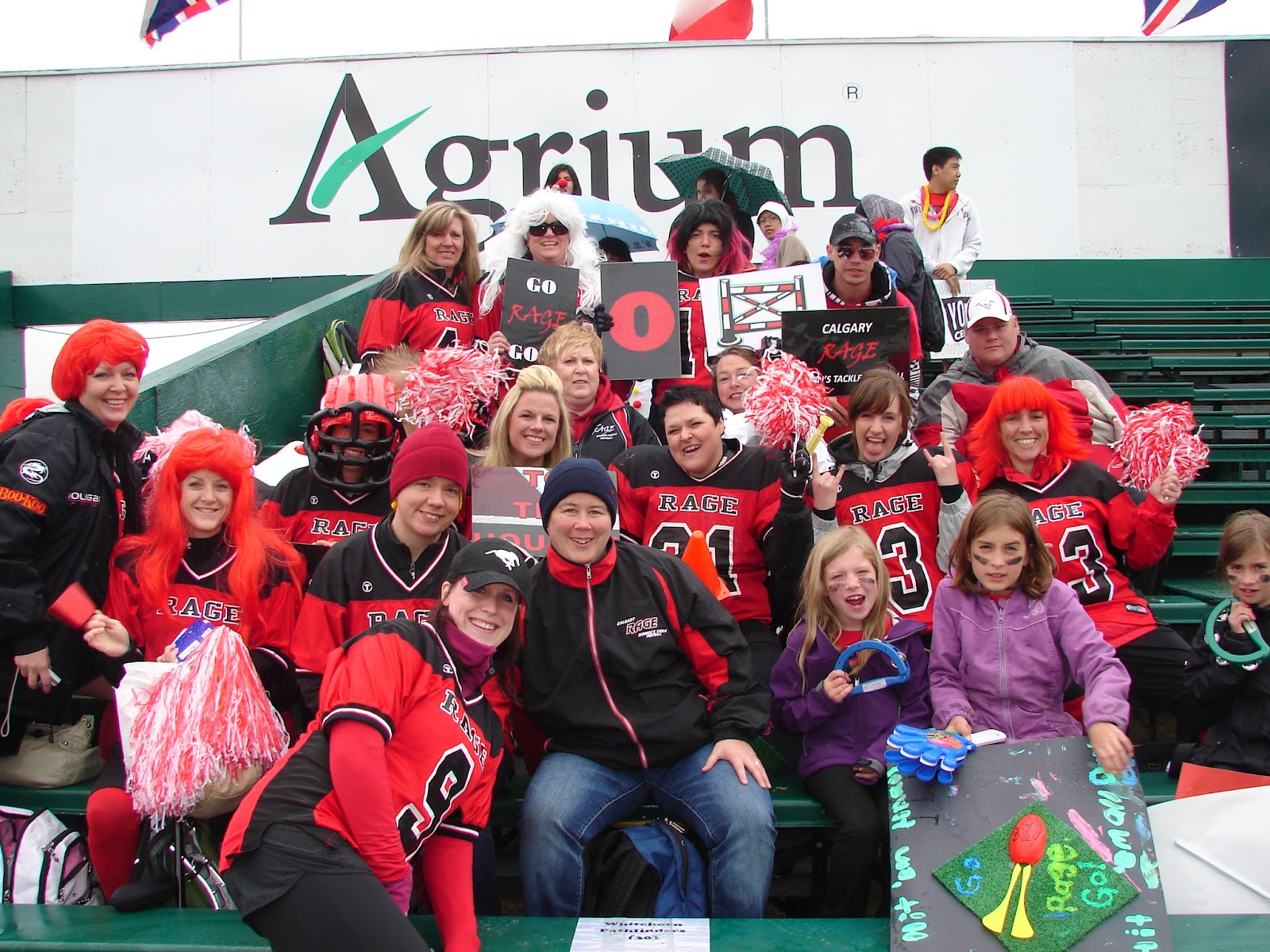 Calgary Rage Women's Tackle Football: Archive
