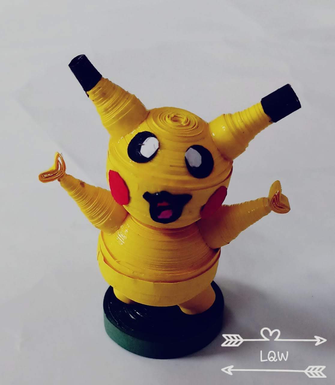 Lakshmi Quilling World: Quilled cartoon characters