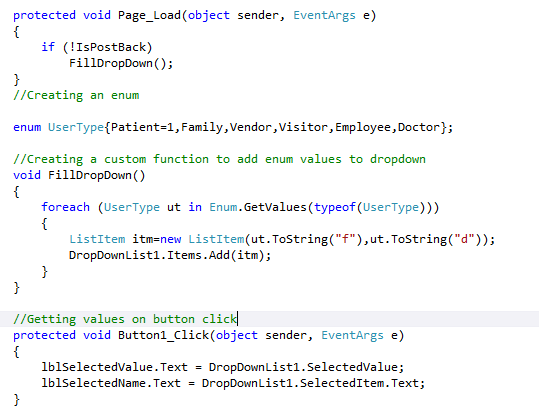 Asp.net, JavaScript, C#, Windows Tips and Tricks