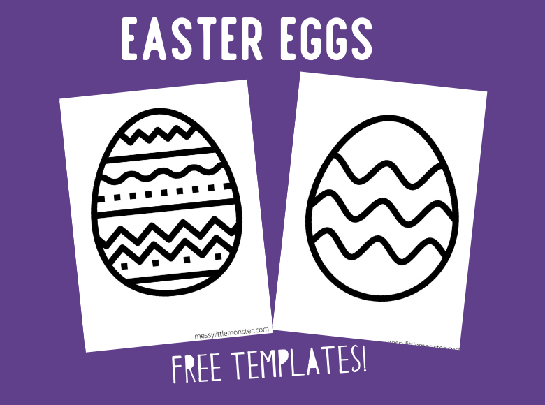 Easter Egg Template Inspired By Paul Klee + 16 More Printable Egg ...