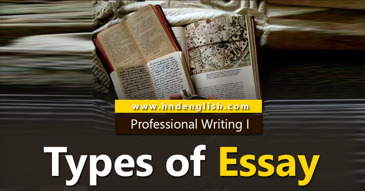 Types of Essay in English