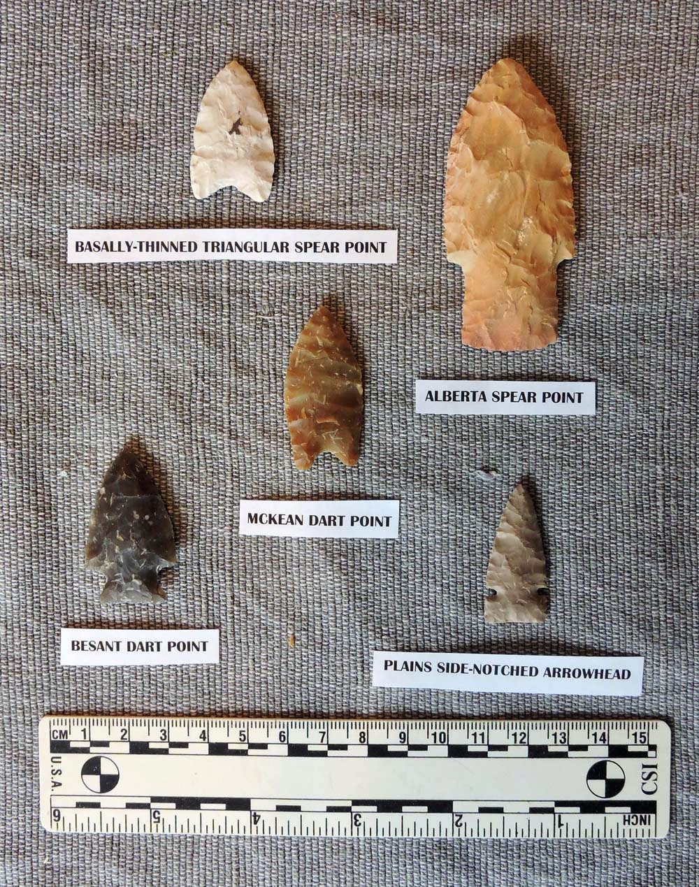 Elfshot: Northern Plains Projectile Points