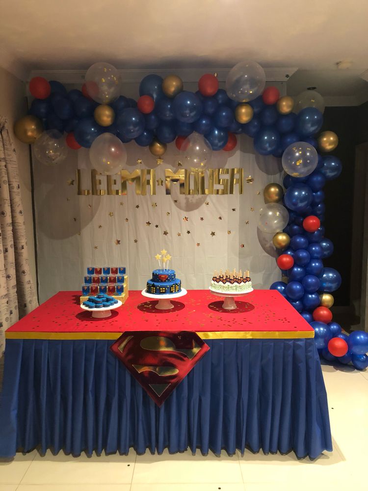113 ideas para decorar una Fiesta de Superman