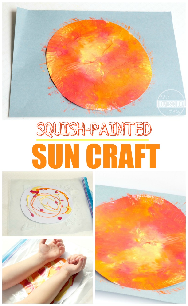 Squish Painted Sun Craft squish-painted-sun-craft