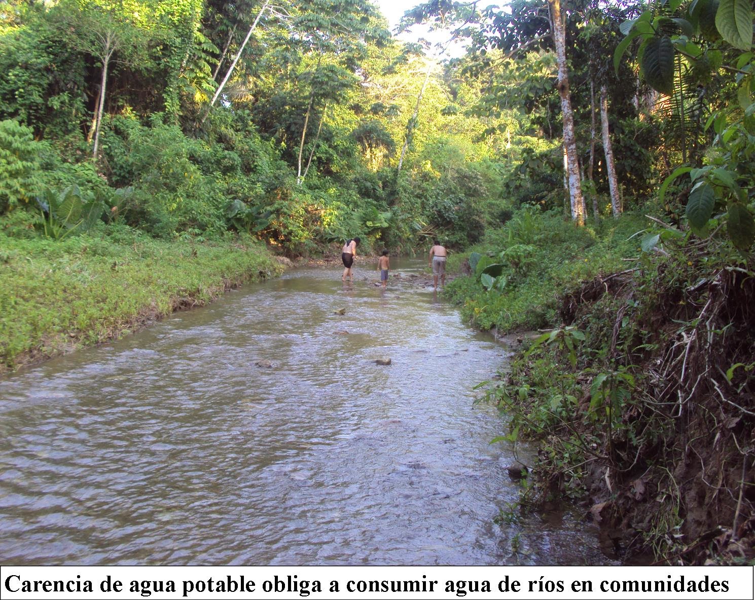 Tonchigüe al día: Comunidades rurales consumen agua contaminada.