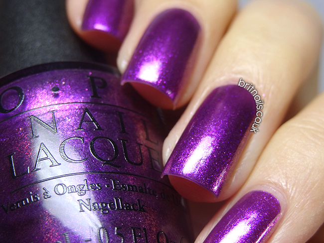 OPI Purple-iscious - Special Edition Polish Swatches | Brit Nails