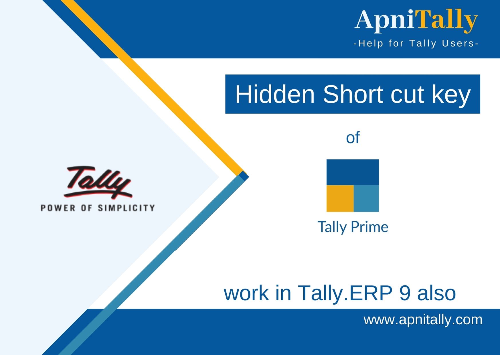 Keyboard Shortcut Keys Of Tally Prime ApniTally Keyboard Shortcut Keys Of Tally Prime ApniTally