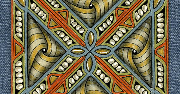 Time for Tangling: Today's Tangles - Inspired by Zentangle Project Pack 8