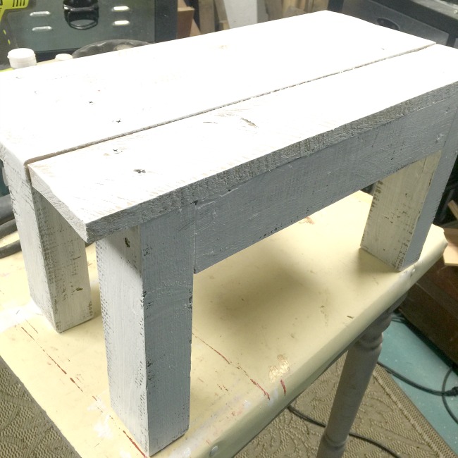 How to Build a Rustic Foot Stool