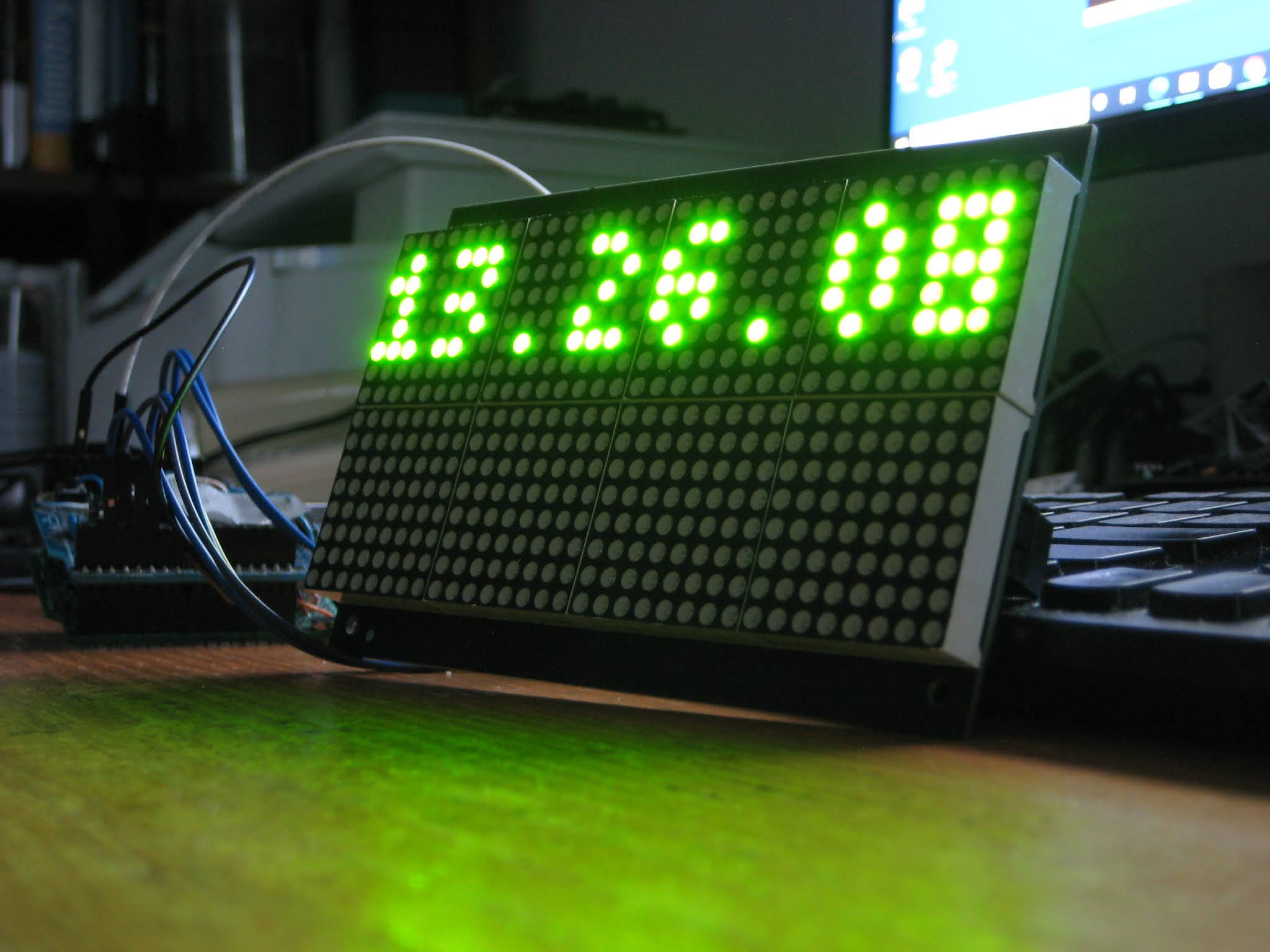 Wise time with Arduino: Alternative displays for HDSP or WiFiChron clocks