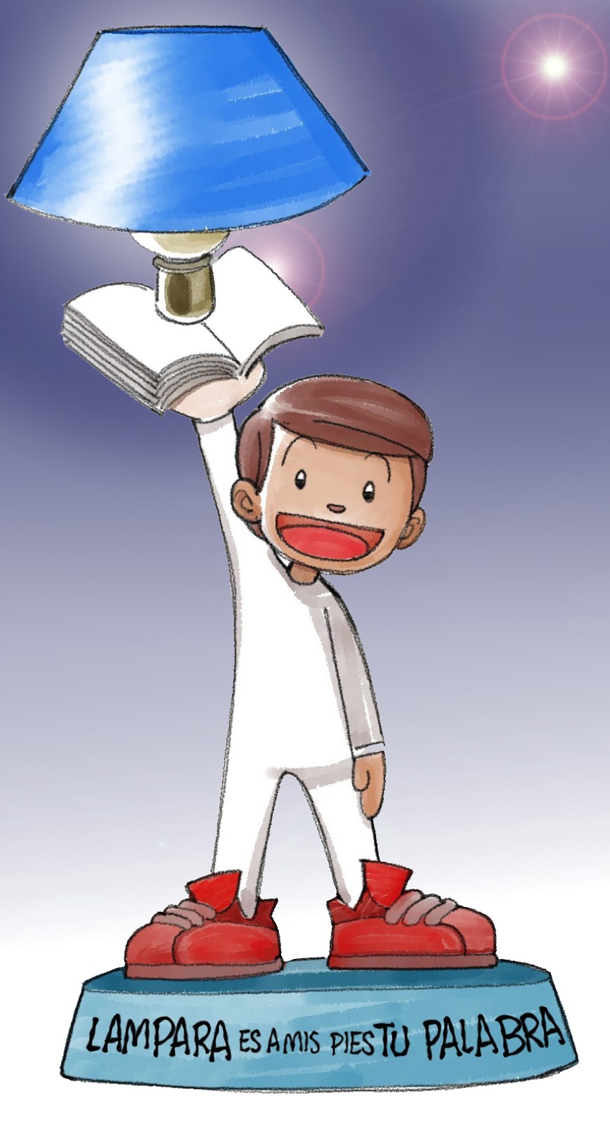 ivanevsky: LAMPARA ES AMIS PIES TU PALABRA