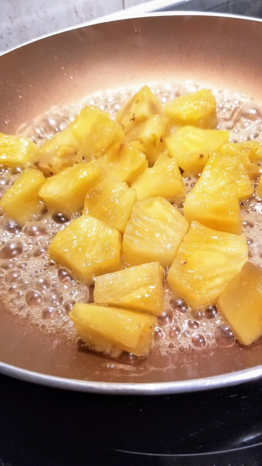 Hot and Cold Running Mom - Just my Stuff: Fried Fresh Pineapple