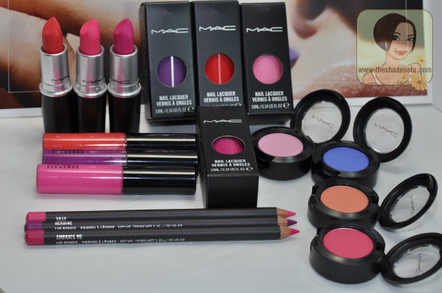 MAC Fashion Sets Lipsticks and Lip Pencil Swatches, Review: Silly ...