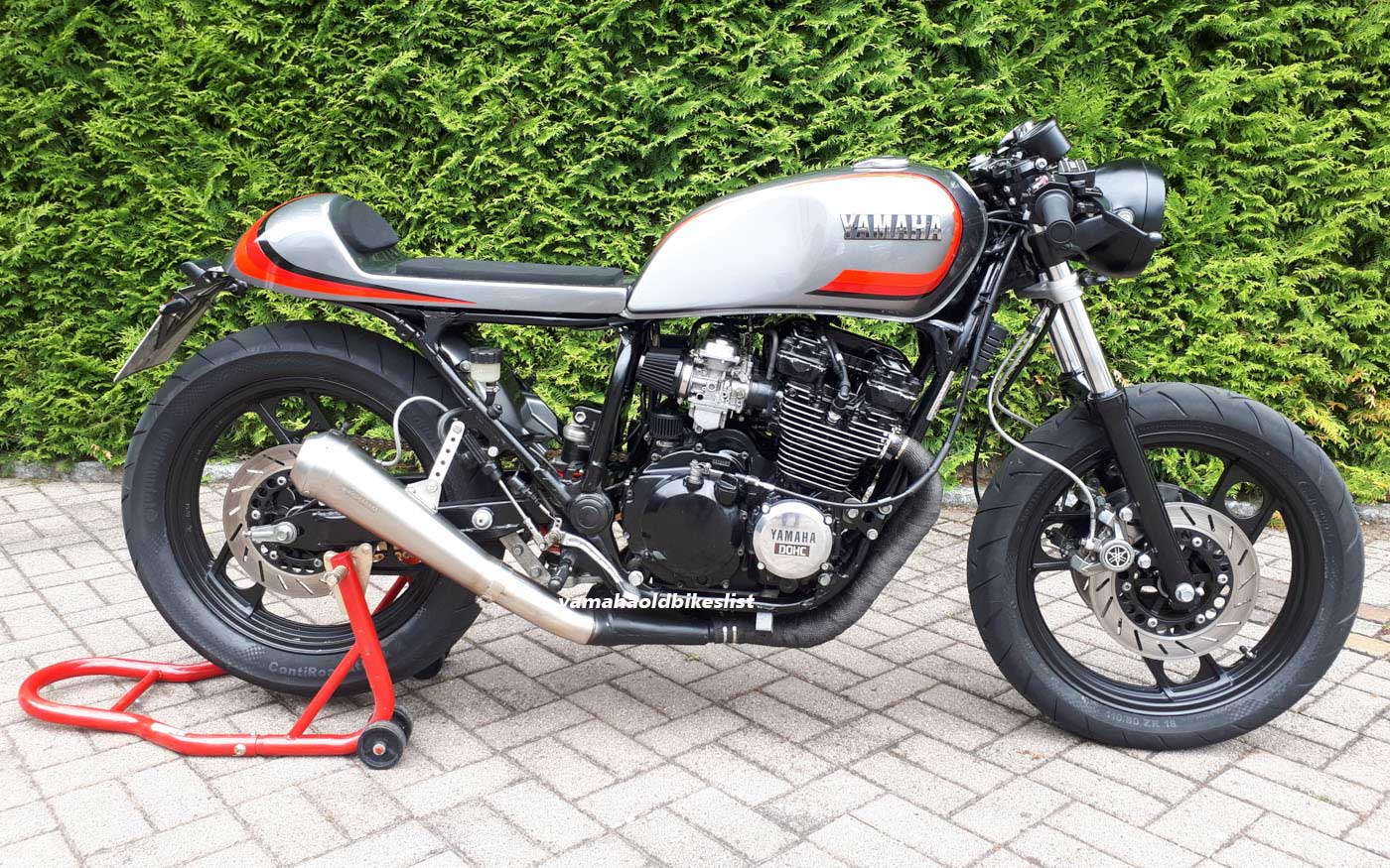 Yamaha XJ 600 Cafe Racer Modification - Yamaha Old Bikes List