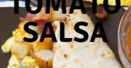 Breakfast Tacos with Flaming Cooked Tomato Salsa - Selfia Kitchen