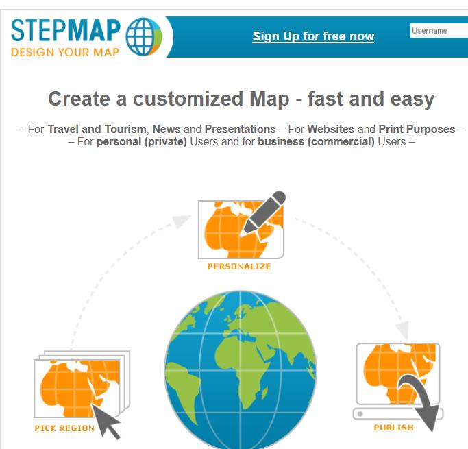 Spatialworlds: Taking the step in mapping: Stepmap