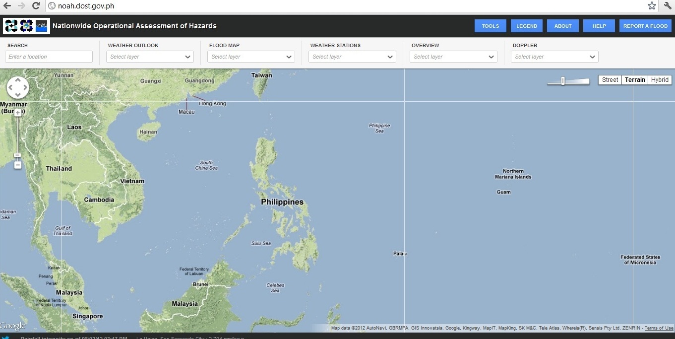 PINOY VISION: Typhoon Gener and Project NOAH