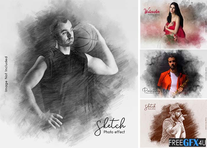 Photo Effect PSD Template Pack Vol.9 Free Download - FreeGFX4u