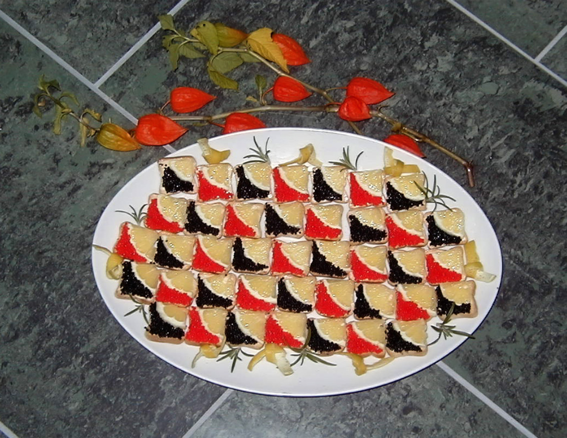 Intelliblog: CAVIAR CANAPÉS