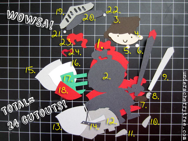 Under A Cherry Tree: The First Knight (Jin's Make-Your-Own Knight kit)