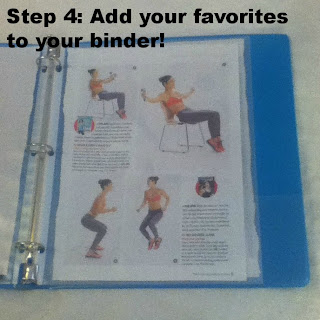 Tips From A Mom of 3: DIY Fitness & Exercise Binder
