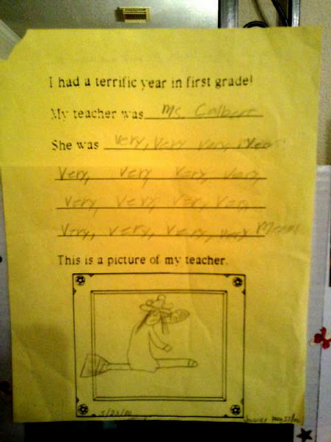 Chuck's Fun Page 2: Funny school work