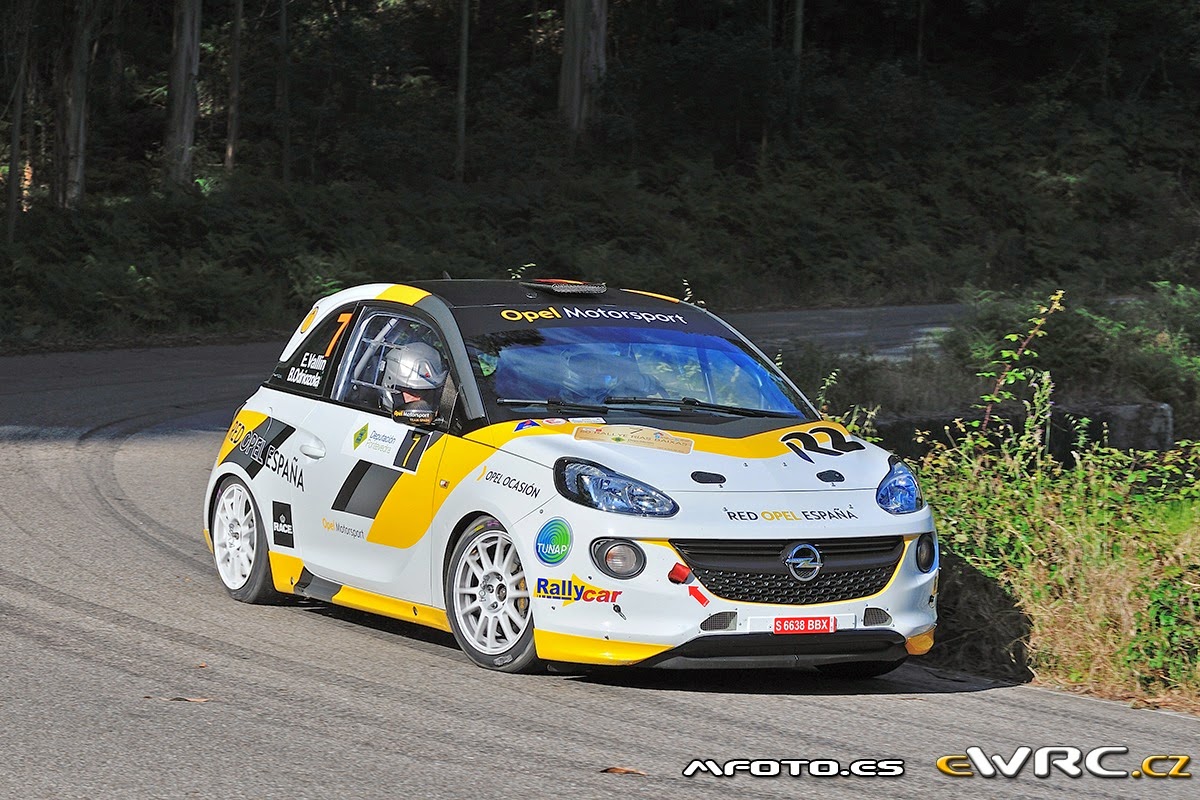 GALICIA RALLYE TEAM: El Opel Adam R2 del equipo Red Opel Motorsport ...