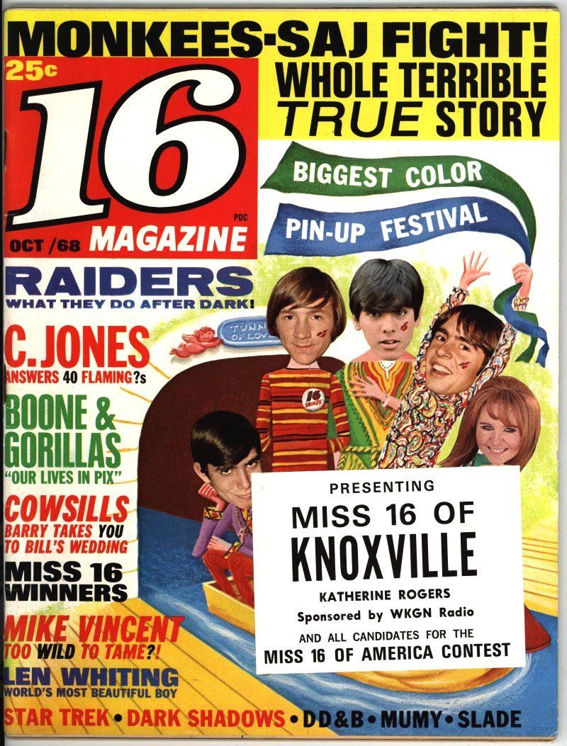 Pop Culture Safari!: Gallery: More 16 Magazine covers!