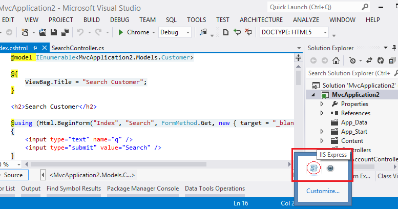 Iis Express Immediately Shutting Down Hence Web Application Stops