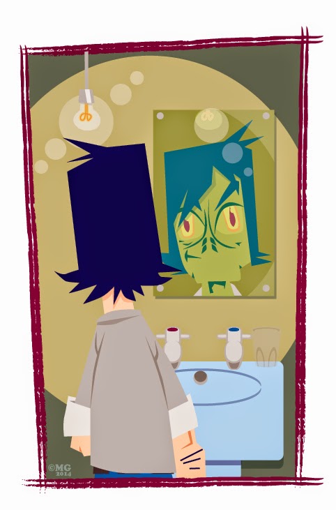 MORGAN GLEAVE: Face the fear...