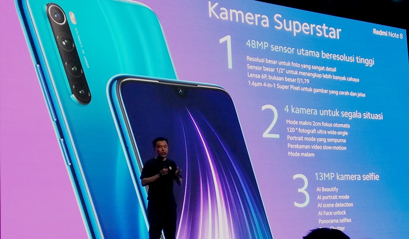 Xiaomi Redmi Note 8 Andalkan Quad Camera di Bawah Rp2 Juta