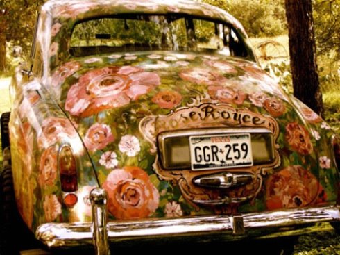 Content in a Cottage: Rose Royce | Cutest Car Ever