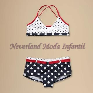 Neverland Moda Infantil - Juvenil: MODA BAÑO NIÑA
